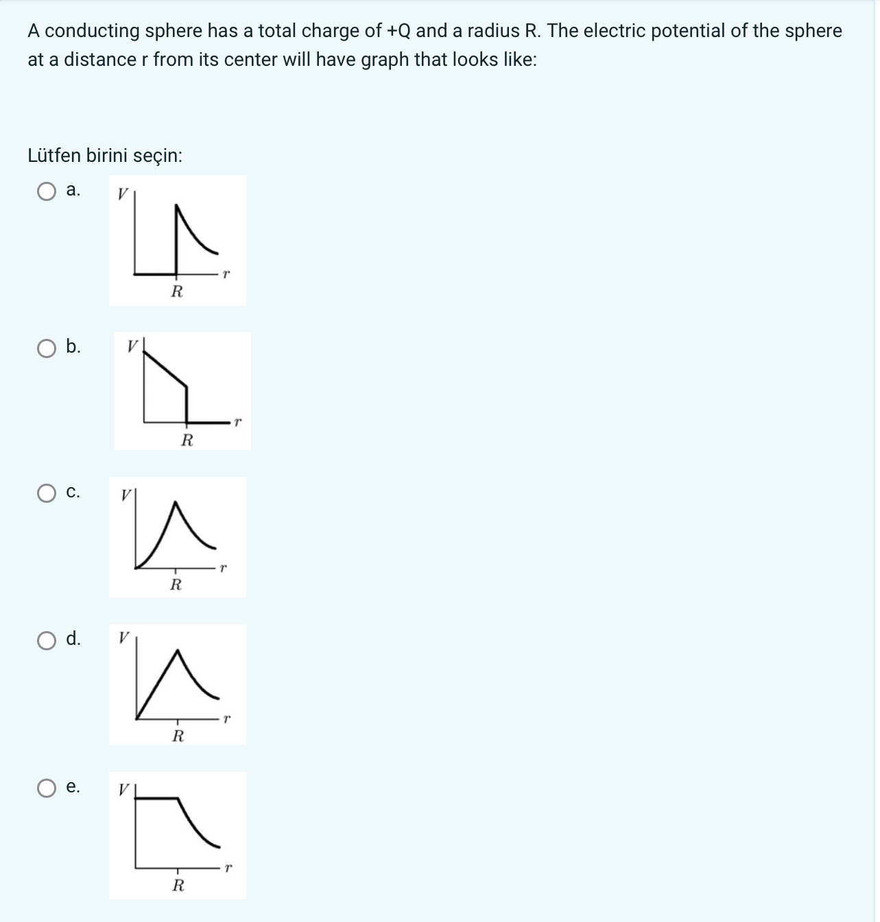 Solved A conducting sphere has a total charge of +Q ﻿and a | Chegg.com