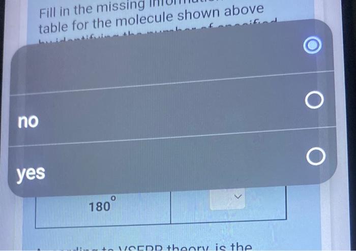 Solved 2nd icture are the options for the table and the 3rd | Chegg.com