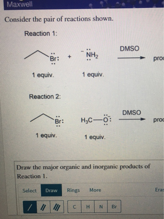 Solved draw reaction 1 & 2.which occurs faster? Both | Chegg.com