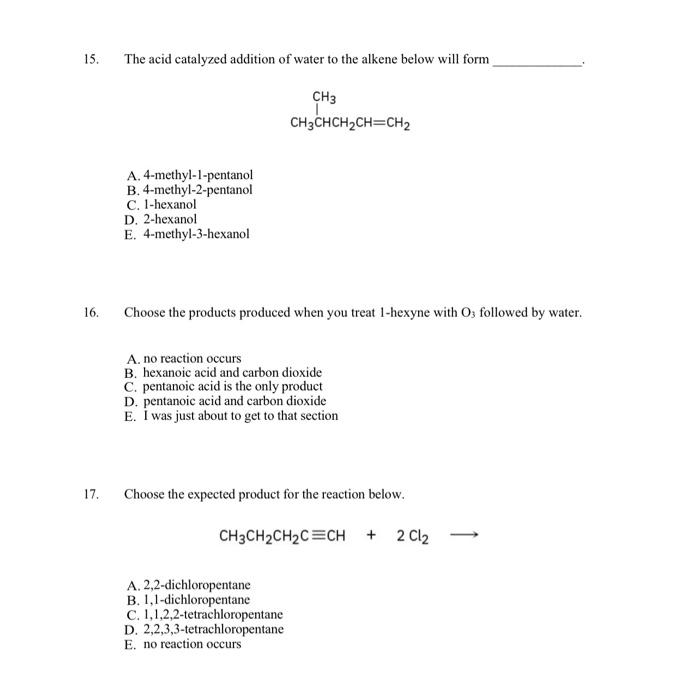Solved Hello, Can you please answer and explain these few | Chegg.com