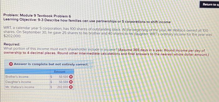 Solved Problem: Module 9 Textbook Problem 6 Learning | Chegg.com