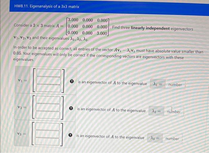 Solved Consider a 3×3 matrix | Chegg.com