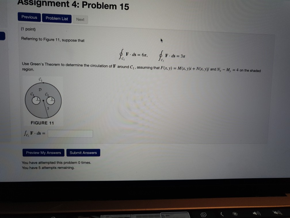 Solved Assignment 4: Problem 15 Previous Problem List Next | Chegg.com