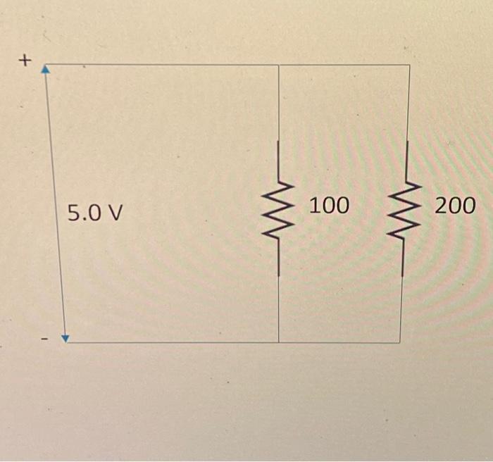 Solved looking to calculate total resistance, voltage and | Chegg.com