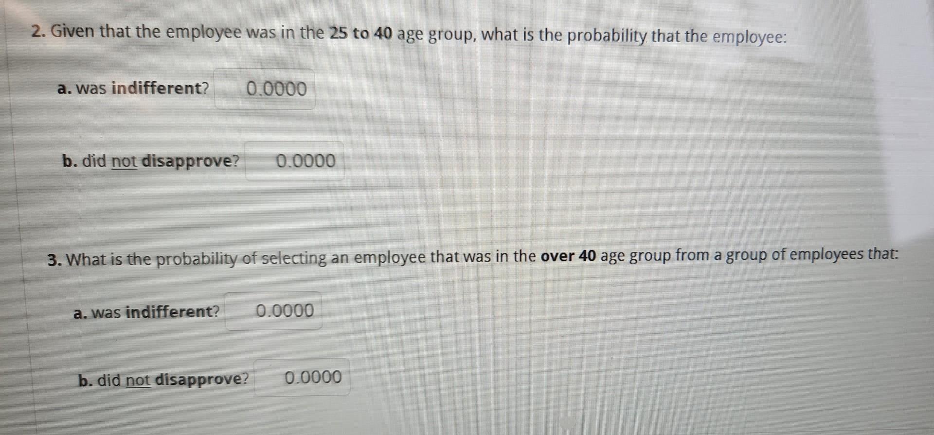 Solved The following joint frequency distribution table | Chegg.com