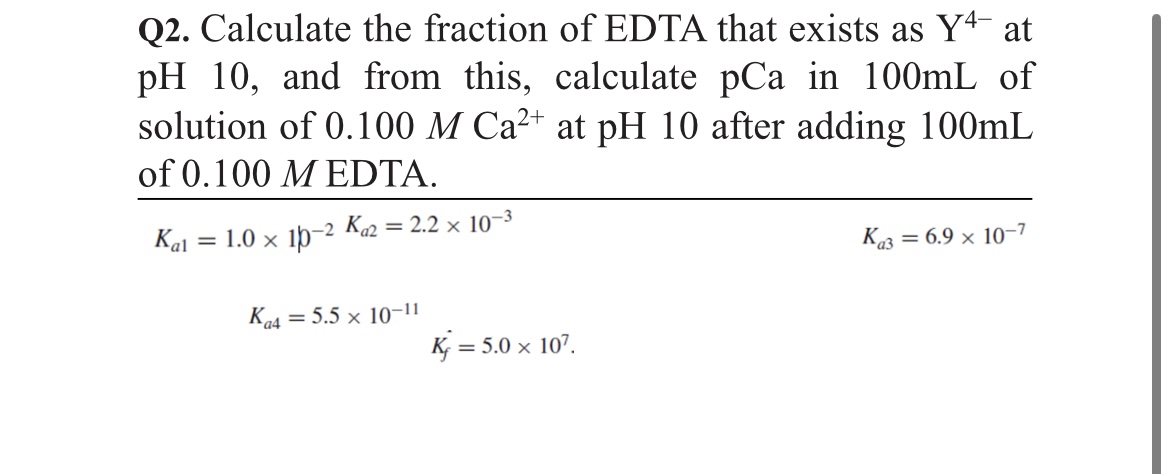 Solved of 0.100M | Chegg.com