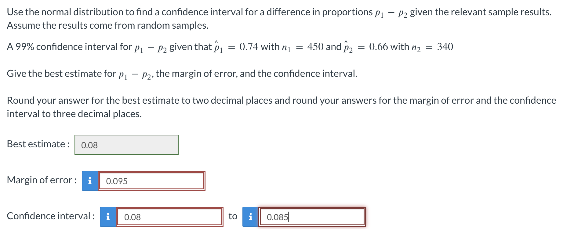 Solved Use the normal distribution to find a confidence | Chegg.com