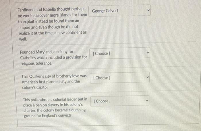 The choices in the first two photos are the same for | Chegg.com
