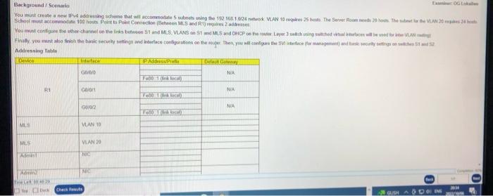 Solved You must create a new IPv4 addressing scheme that | Chegg.com