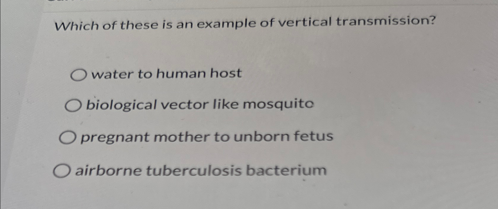 Solved Which of these is an example of vertical | Chegg.com