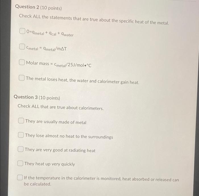Solved Check all the statements that are true about the | Chegg.com