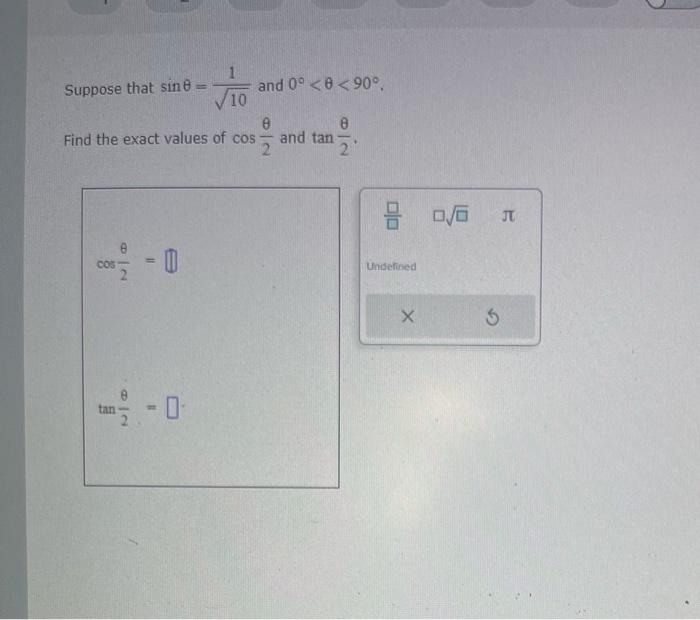 Solved Use a cofunction to write an expression equal to | Chegg.com