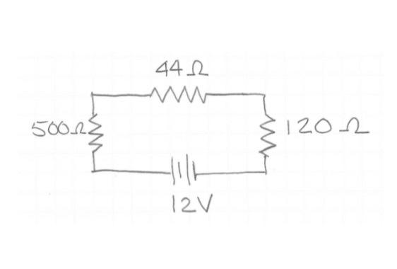 Solved a) Determine the total equivalent resistance in this | Chegg.com