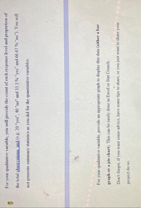 Solved Use The Data In Part 2 Of This Project To Generate A