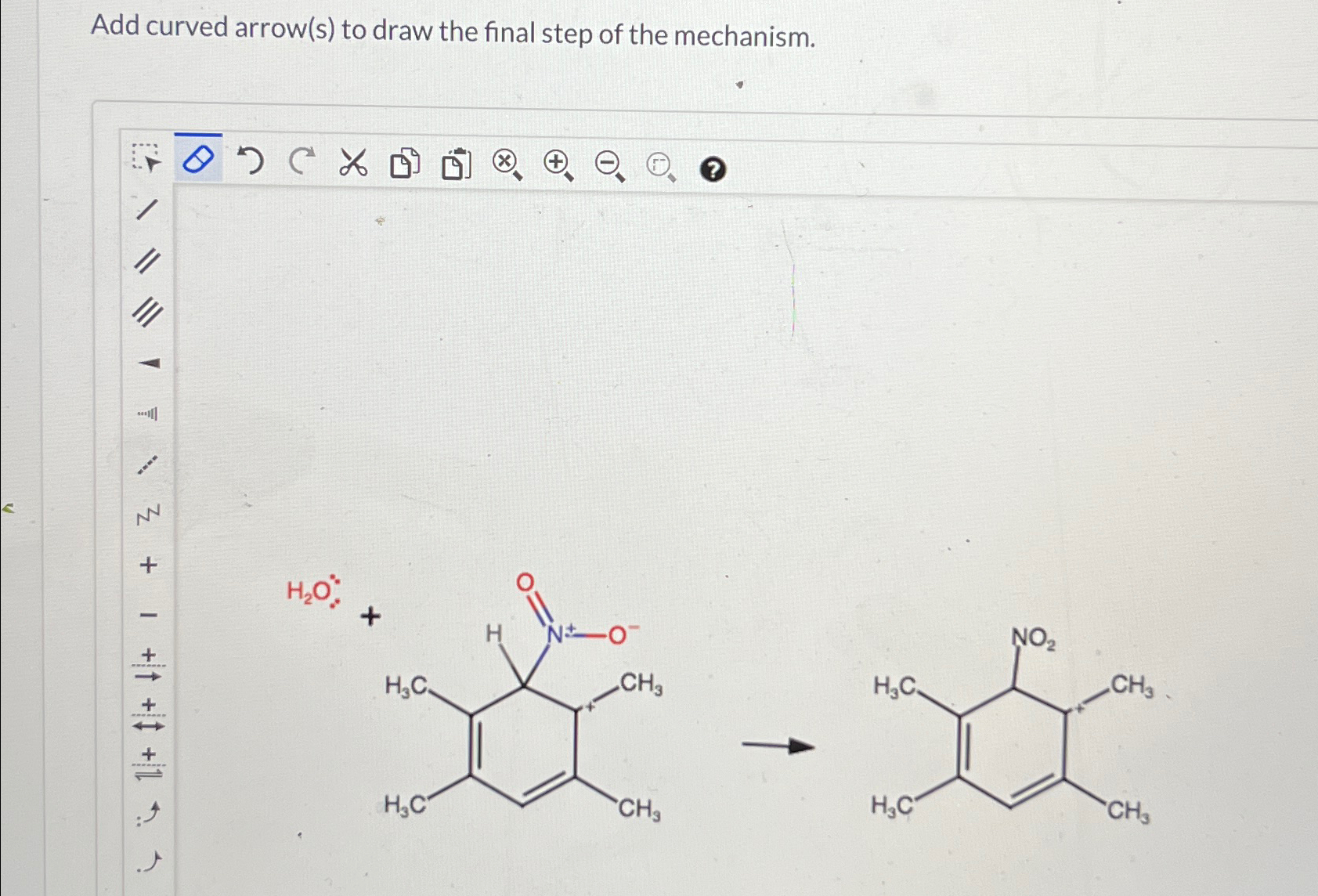 Solved Add curved arrow(s) ﻿to draw the final step of the | Chegg.com