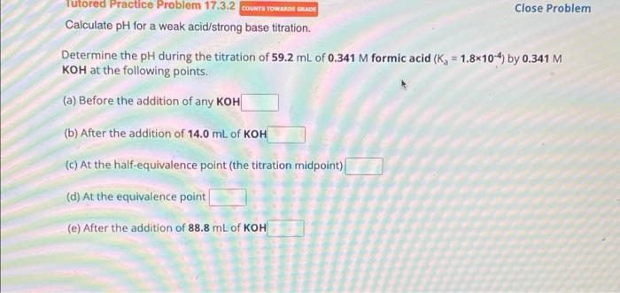 Solved Tutored Practice Problem 17.3.2 COUNTS TOWARDS GRADE | Chegg.com