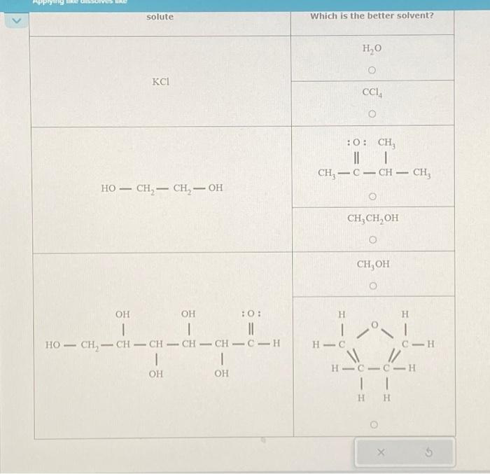 Solved > tying like diss НО - solute — CH2 — CH2 — ОН - OH | Chegg.com