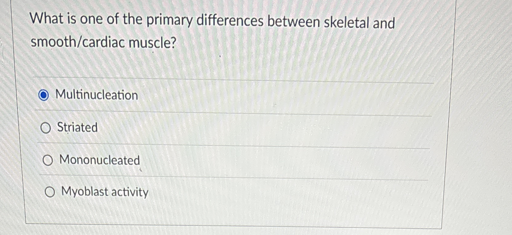 Solved What is one of the primary differences between | Chegg.com