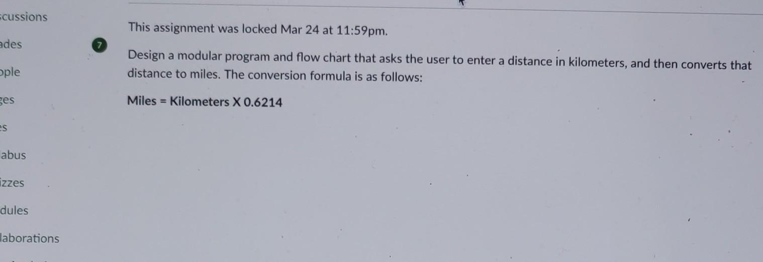 Solved This assignment was locked Mar 24 at 11:59pm. Design | Chegg.com