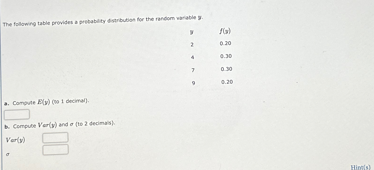 Solved The following table provides a probability | Chegg.com Solved The following table provides a probability | Chegg.com