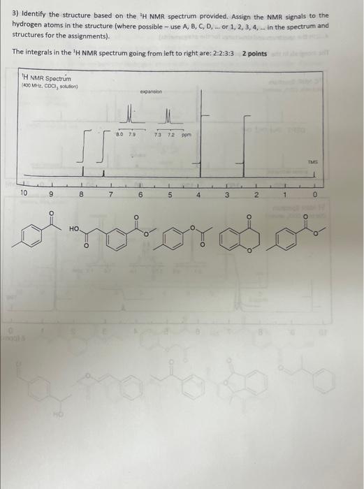 Formulate the structure based on the 1^H and 13^C NMR | Chegg.com