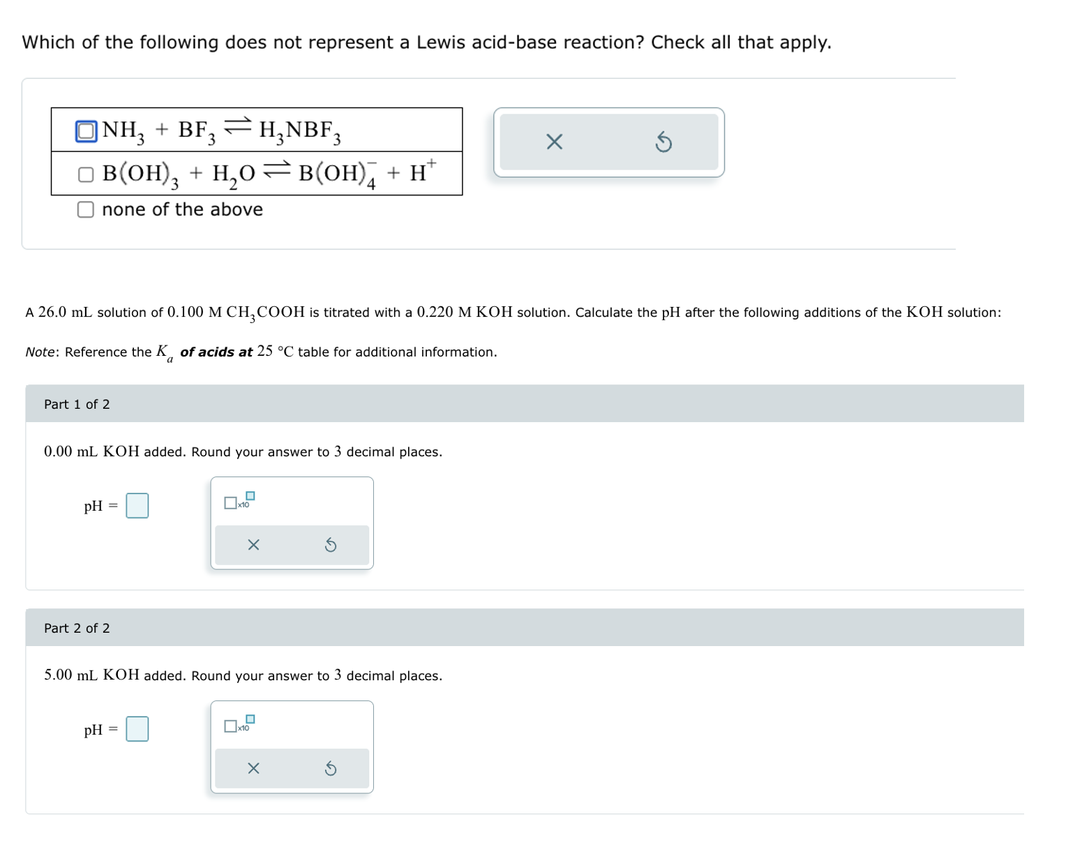 Solved Which of the following does not represent a Lewis | Chegg.com