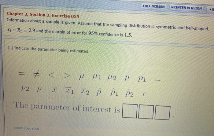 Solved FULL SCREEN PRINTER VERSION Chapter 3, Section 2, | Chegg.com