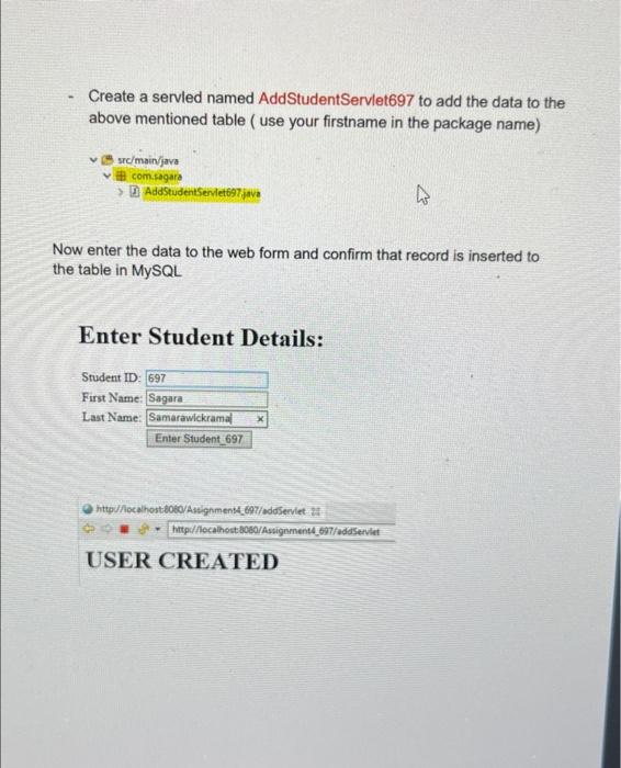 Solved Cpcm Csd 4464 Programming Java Ee Assignment 4 