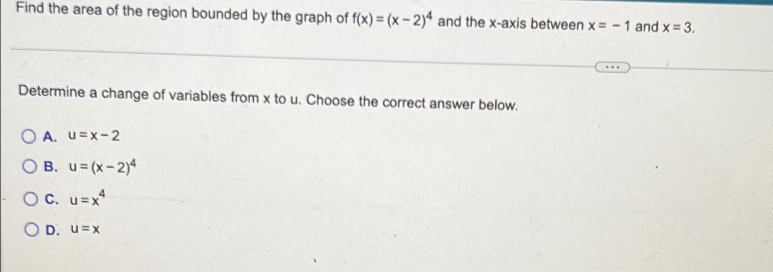 Solved Find the area of the region bounded by the graph of | Chegg.com