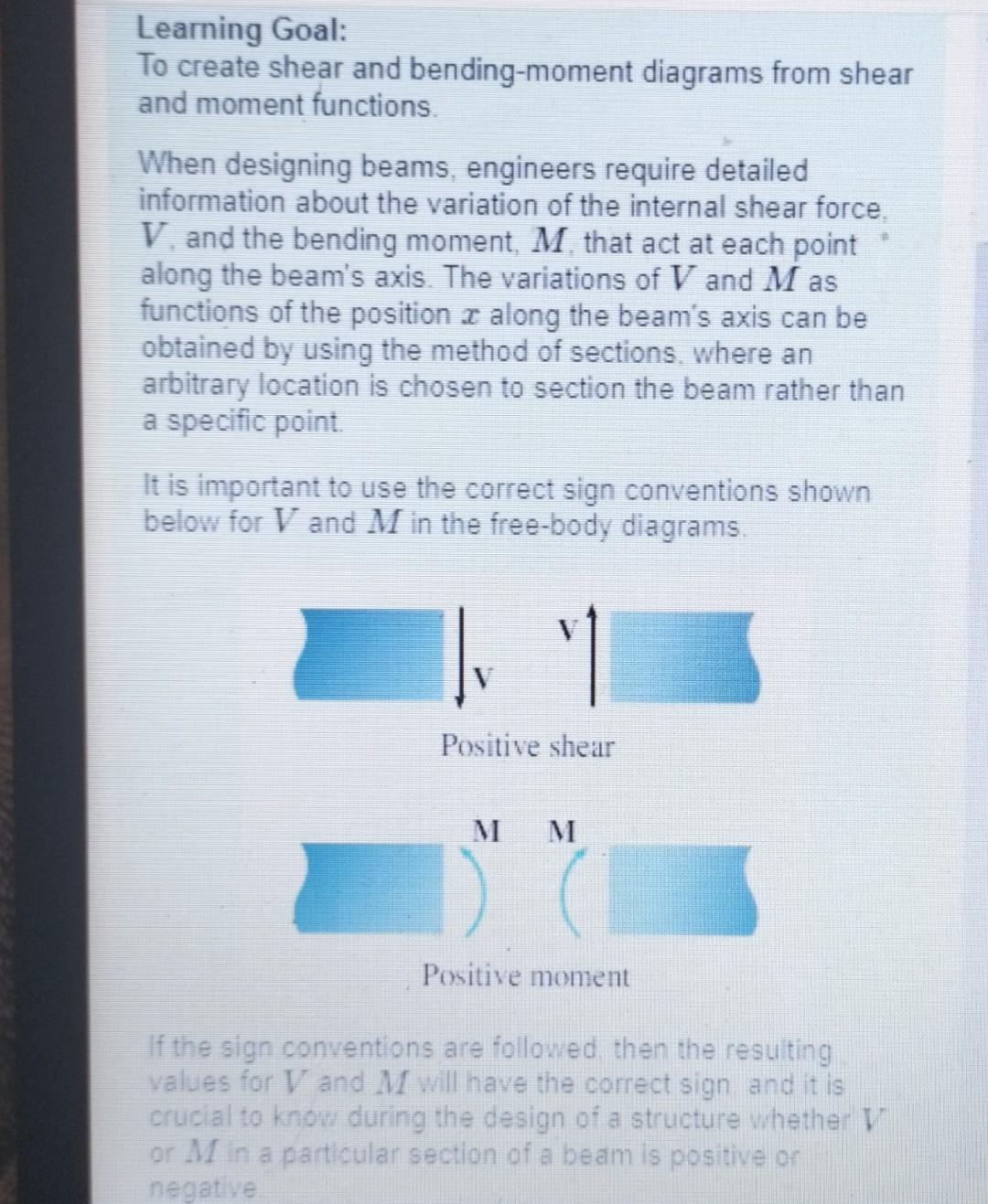 Solved Learning Goal: To create shear and bending-moment | Chegg.com