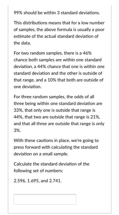 Solved Question 3 2 Pts The Standard Deviation Sx Of A Set