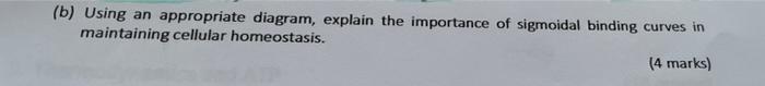 Solved (b) Using an appropriate diagram, explain the | Chegg.com