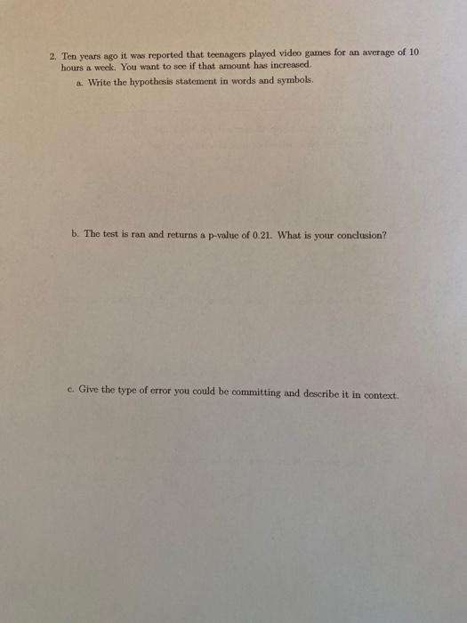 Solved Math 1351 Week 12 Worksheet Name: 1. It's reported | Chegg.com
