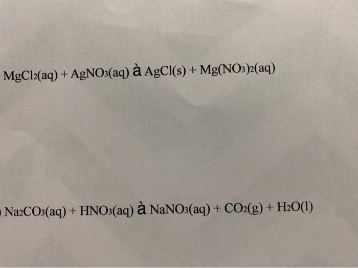 Solved what is the molecular, total ionic, and net ionic of | Chegg.com