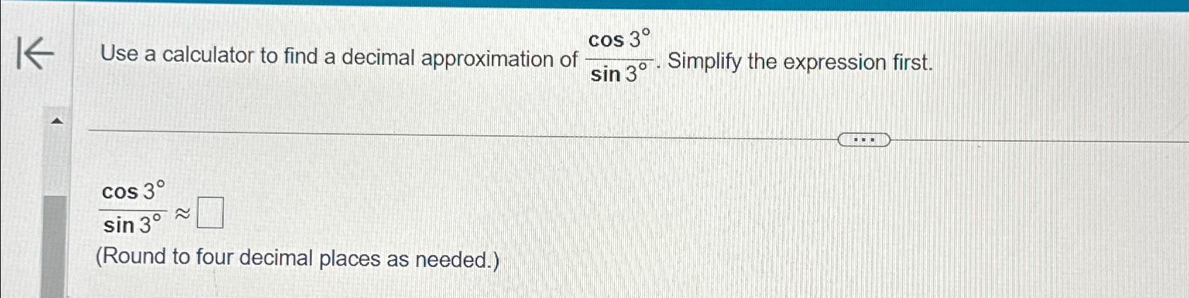 Solved Use a calculator to find a decimal approximation of | Chegg.com