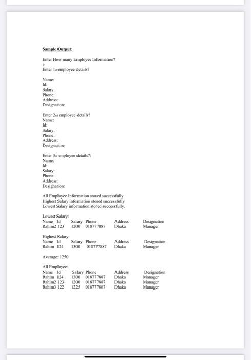 Solved by using java program (eclipse/netbeans), i have | Chegg.com
