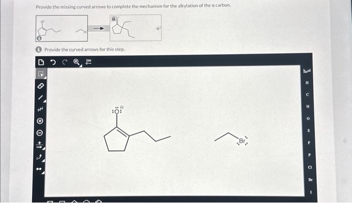 Solved Complete the mechanism for the deprotonation of the | Chegg.com