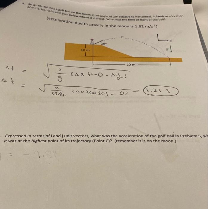Solved (acceleration due to it started. What was the time of | Chegg.com