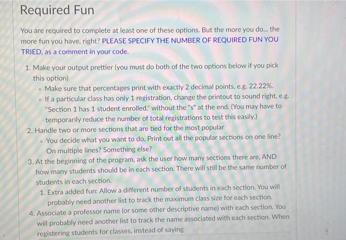 Solved Instructions Write a program that manages | Chegg.com