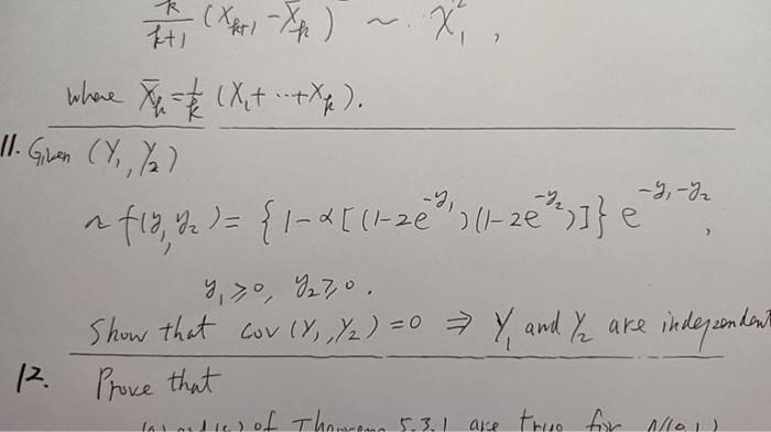 1+1k(xk+1−xk)∼x12, where Xˉh=k1(Xl+⋯+Xk). Given | Chegg.com