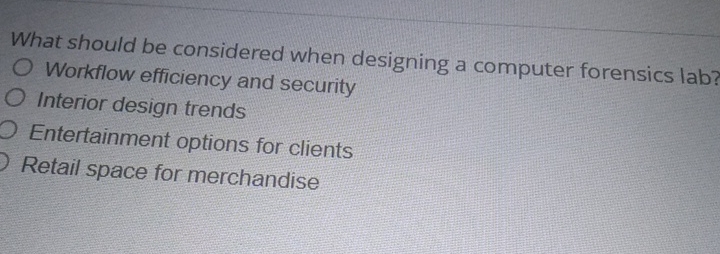Solved What should be considered when designing a computer | Chegg.com