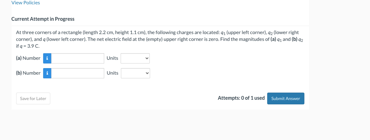 Solved Current Attempt in ﻿ProgressAt ﻿three corners of ﻿a | Chegg.com
