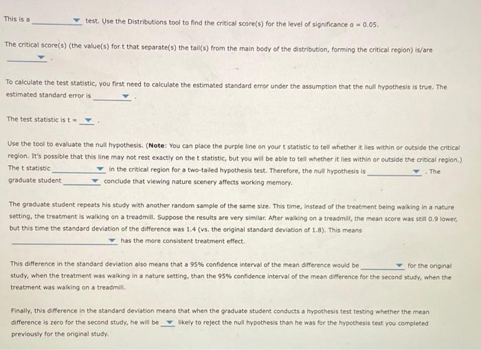 This is a test. Use the Distributions tool to find | Chegg.com