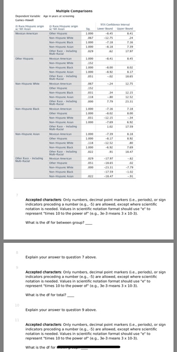 Solved Part 2: Part 2 To determine if the age in years at | Chegg.com