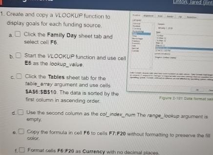 Solved Create and copy a VLOOKUP function to display goals | Chegg.com