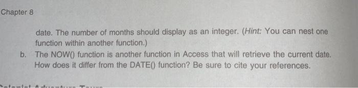 Solved Exercises TAL Distributors Use the TAL Distributors | Chegg.com