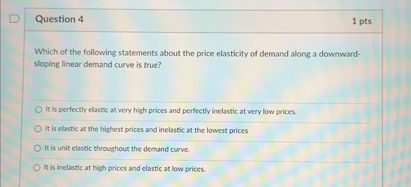 Solved Question 41 ﻿ptsWhich of the following statements | Chegg.com