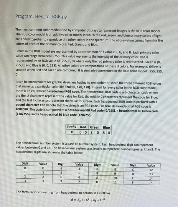 For example, the decimal equivalent of the | Chegg.com