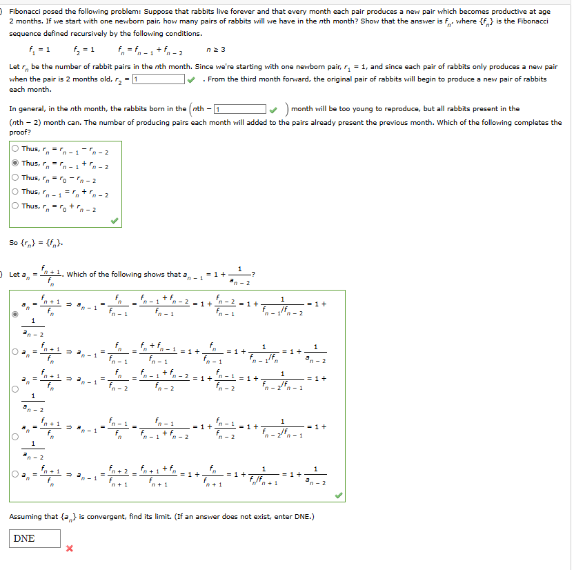 Fibonacci Posed The Following Problem Suppose That