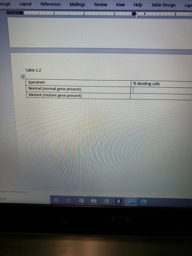 Solved esign Layout References View Lay Mailings 2 Review 3 | Chegg.com